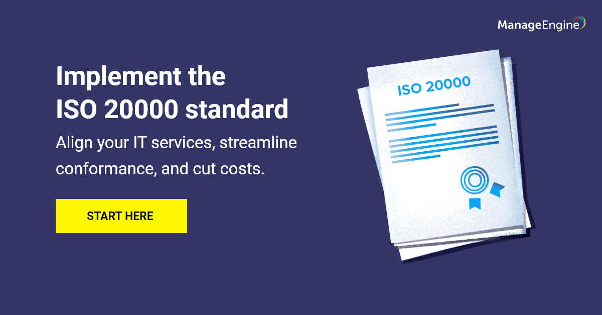 Jak wdrożyć Standard ISO/IEC 20000 z narzędziami ManageEngine? - MWT ...